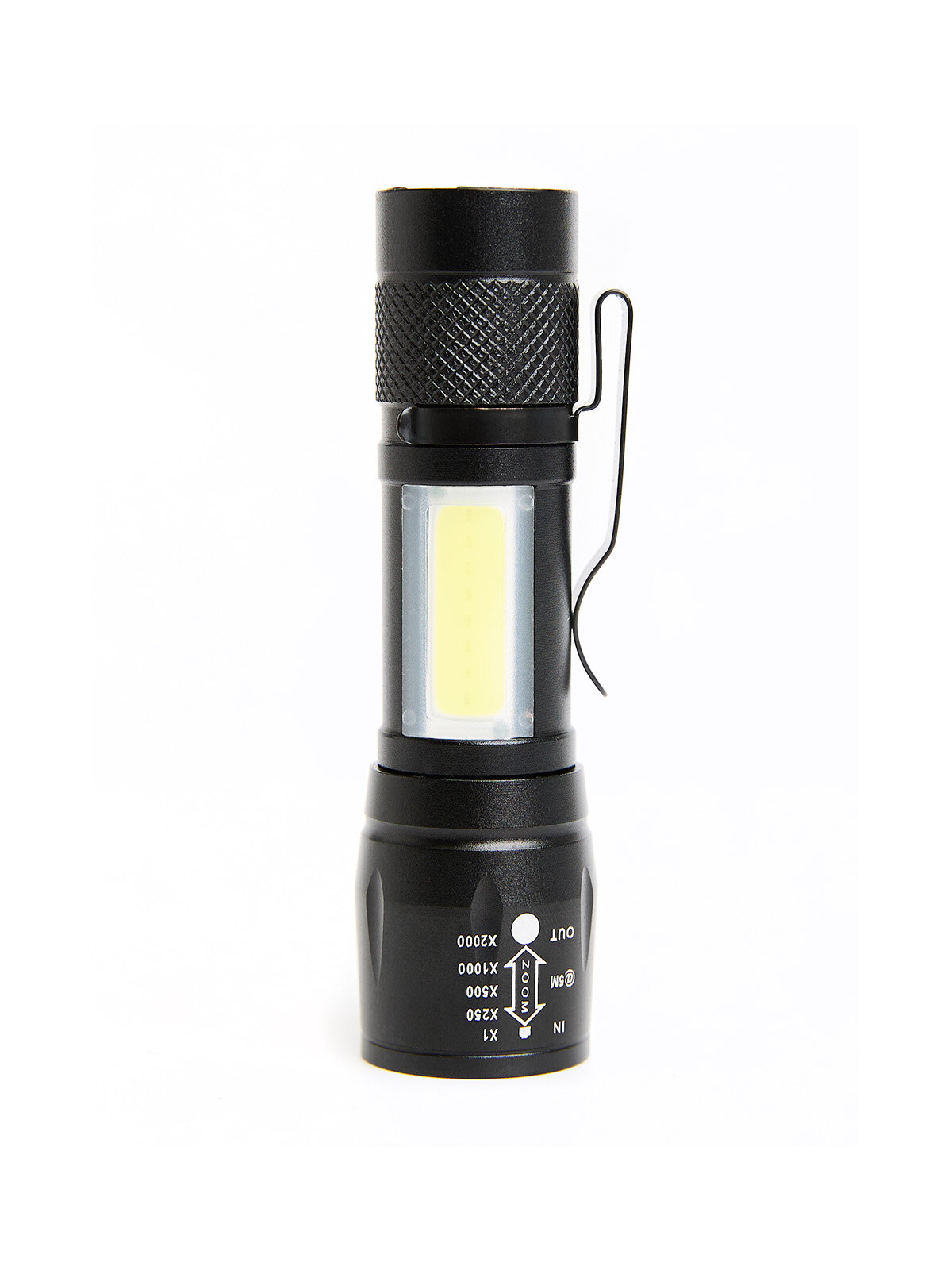 Мини фонарь компактный "Sunner" с лучевым и рассеивающим светом