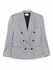 Пиджак Stella McCartney Pinstripe double-breasted blazer, размер 40, серый