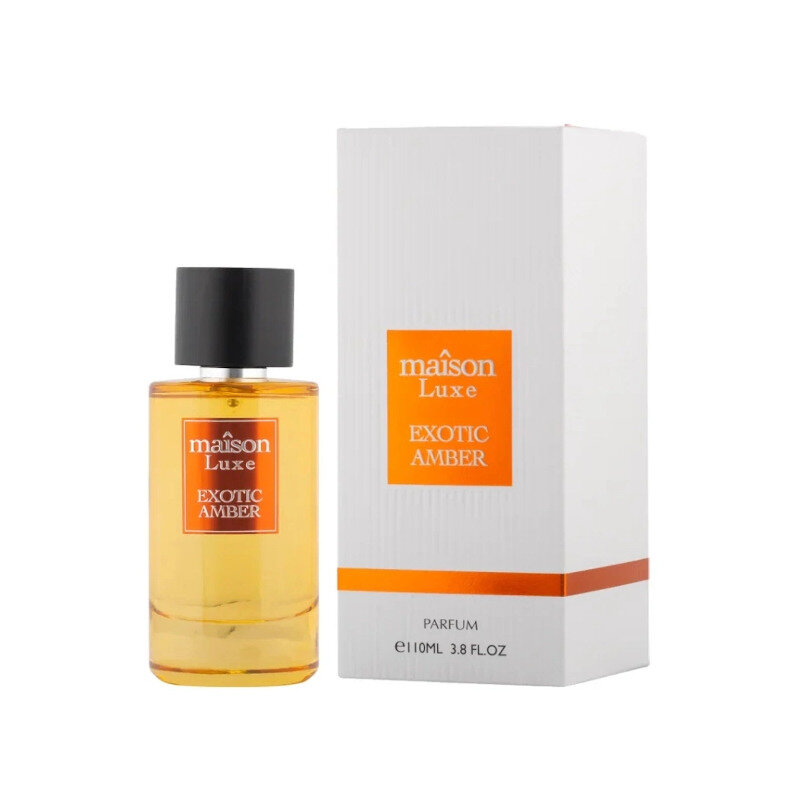 Духи Hamidi Maison Luxe Exotic Amber 110 мл / Парфюм Хамиди Мейзон Люкс Экзотик Амбер / Экзотическая амбра