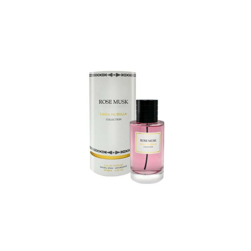 Парфюмерная вода Linea De Bella Rose Musk 100 мл унисекс / Линеа Де Белла Роуз Маск / Розовый мускус