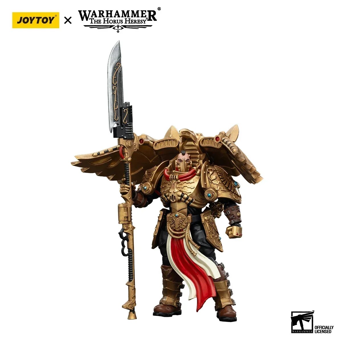 JOYTOY Warhammer The Horus Heresy 1/18 Legio Custodes Custodian Venatari Squad 3 шт. Venatari Lance