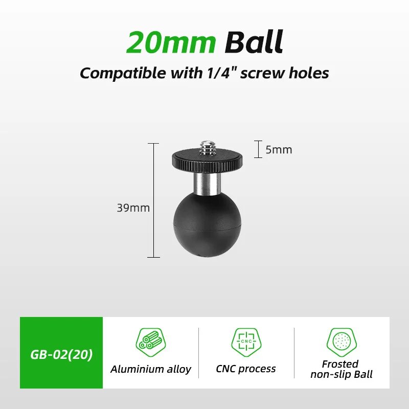 Кронштейн FANAUE 20mm Ball, GB-02(20)