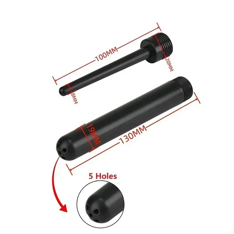 Набор для чистки душа для биде 100/130 мм, шприц для клизмы для душа, анальные клизмы, анальные шарики, наконечник насадки для анальной пробки, туалет, ванная комната, клизма