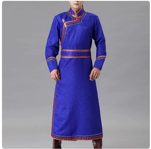 Мужской синий халат из полиэстера, Color: 9
