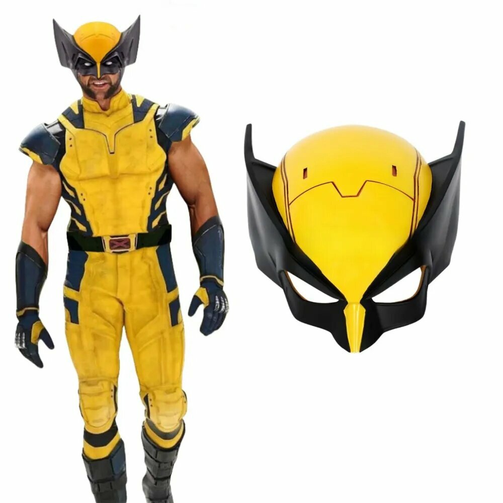 Подлинная маска росомаxа для фанатов X Men классический вариант серии
