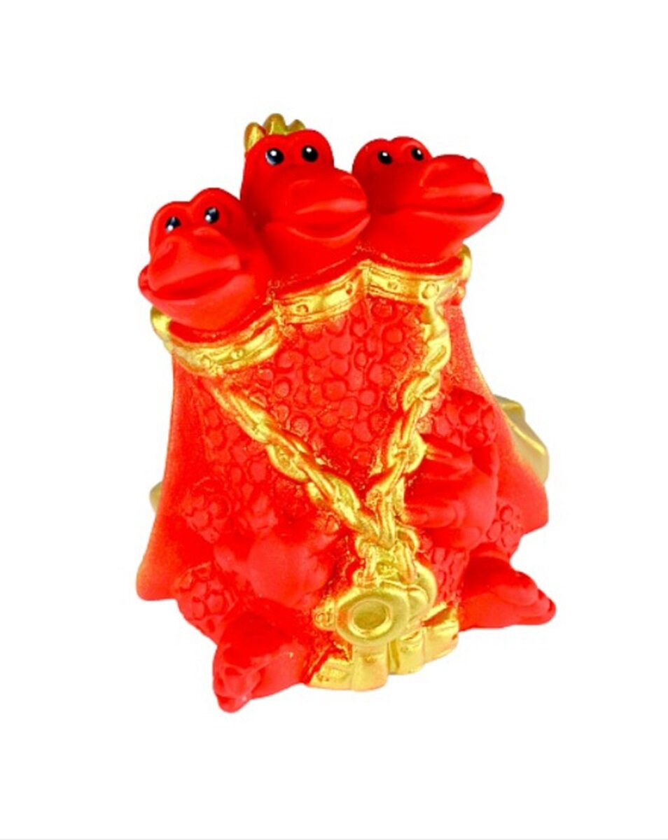 Фигурка из ПВХ Фабрика Весна Горыныч, красный В4300