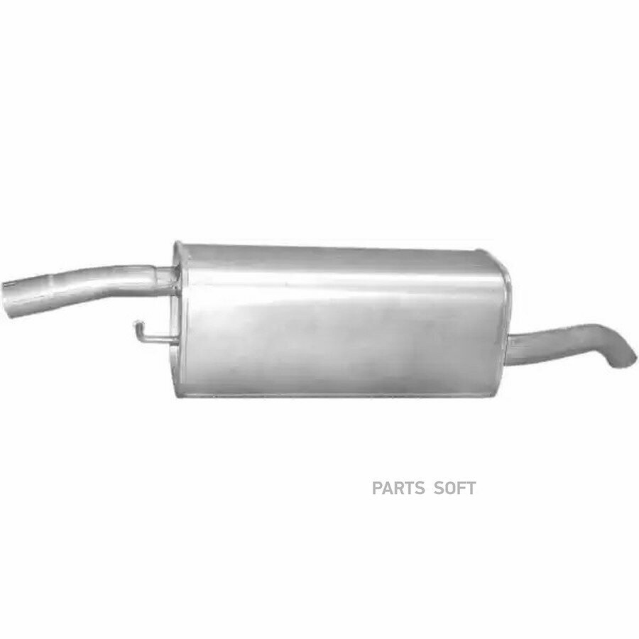 Глушитель задн часть FORD: FUSION 1.4TDCI 05- от официального дистрибьютора, POLMOSTROW, артикул 08672