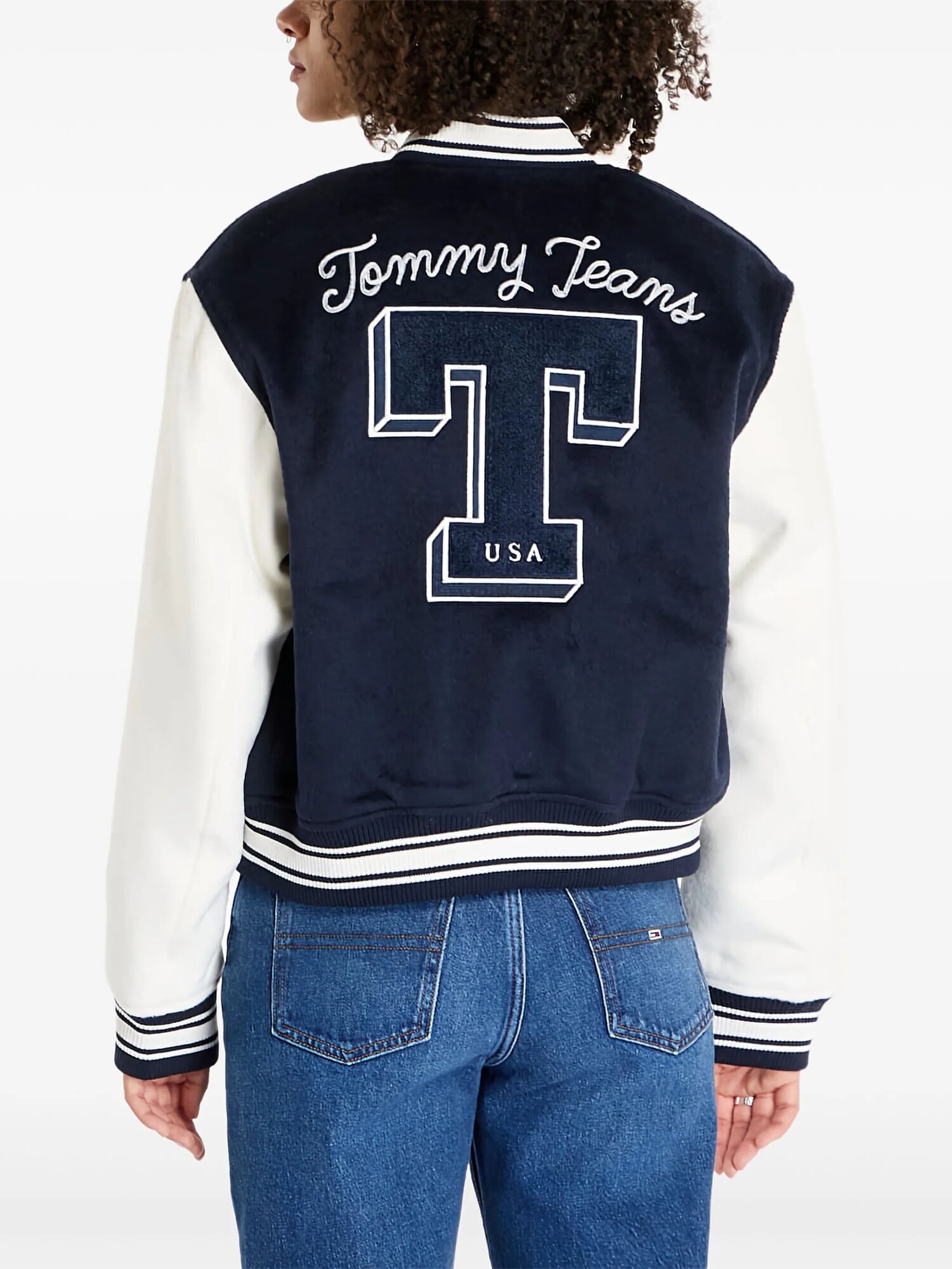 Куртка Tommy Jeans Letterman, размер 40 EU — фото 1