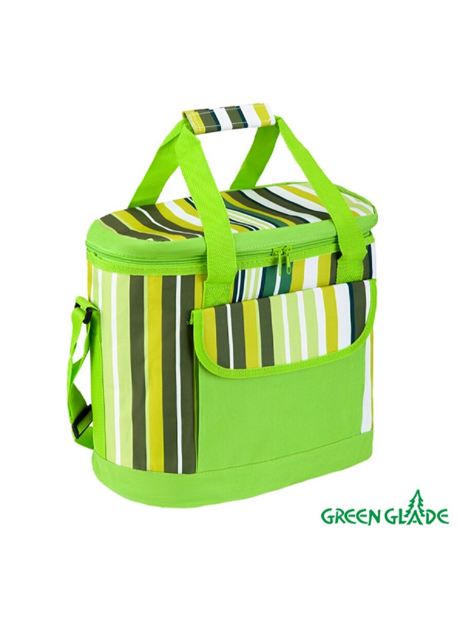 Сумка-холодильник Green Glade Р1620, 20 литров, наплечный ремень, боковые ручки