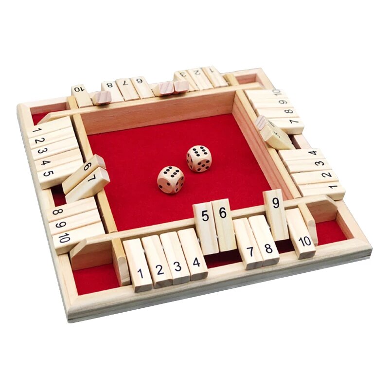 Деревянная настольная игра "Шиньцзян" NB200C2-red