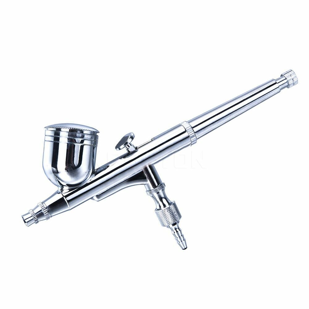 Аэрограф двойного действия для творчества, гравитационный аэрограф с соплом 0,3 мм для моделизма, нейл-арта, боди-арта и дизайнерской росписи