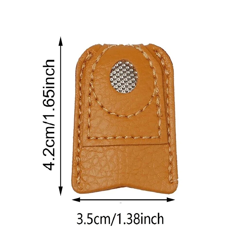 Кожаные наперстки для шитья 2 шт. L