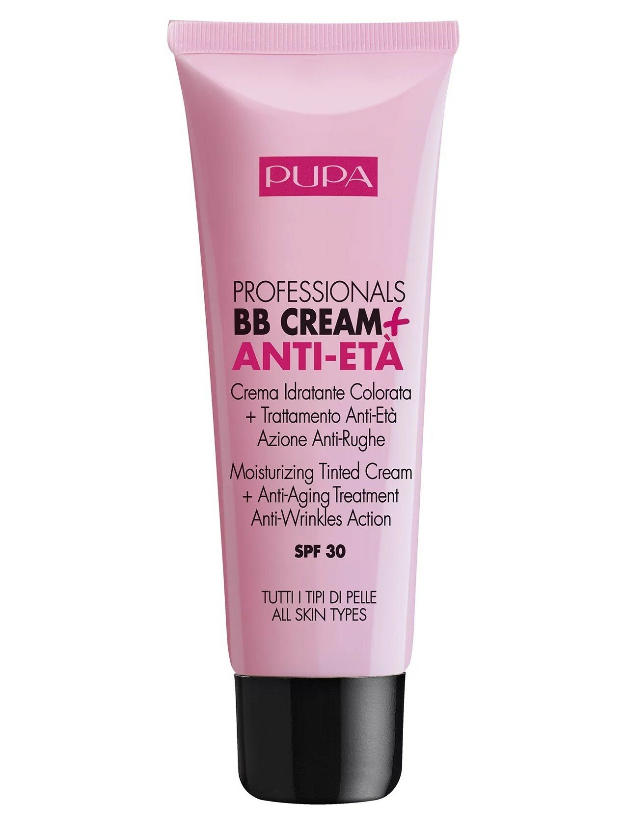 BB-крем Pupa Professionals Anti-Eta, антивозрастной, SPF30, тон: 02 песочный, 50 мл