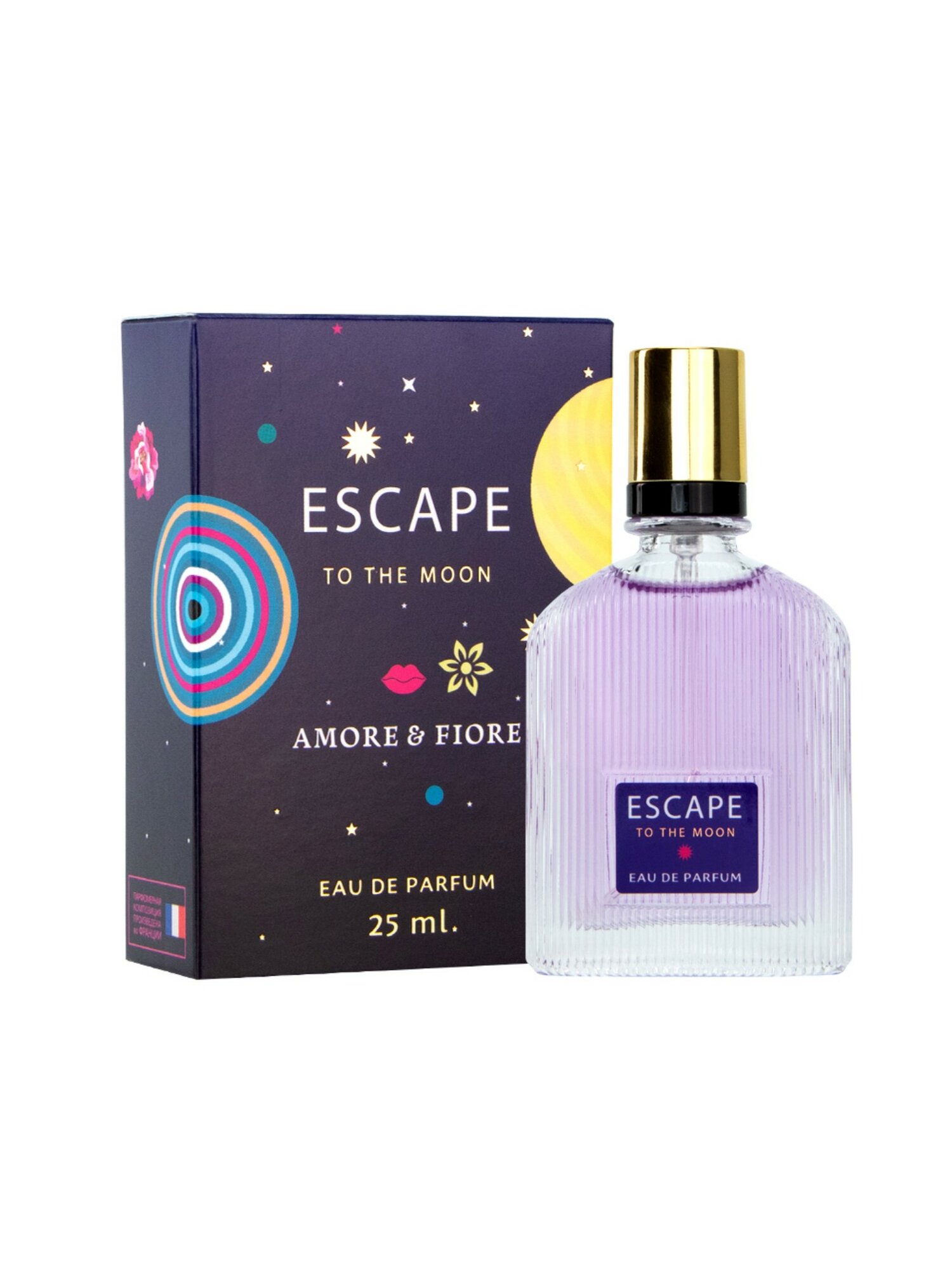 Парфюмерная вода женская Delta Parfum Amore&Fiore Escape To The Moon, 25мл