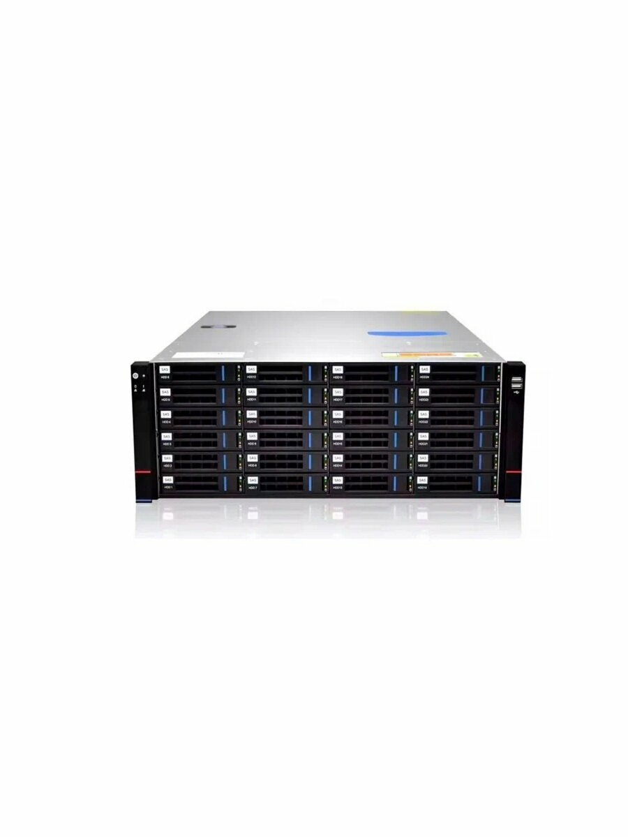 Корпус серверный 4U Gooxi RMC4136-670-HSE-D 0.94.004.0015 2*1300W, 36*3.5"/2.5", 2*2.5" rear SAS/SATA, 2*USB 2.0, rail