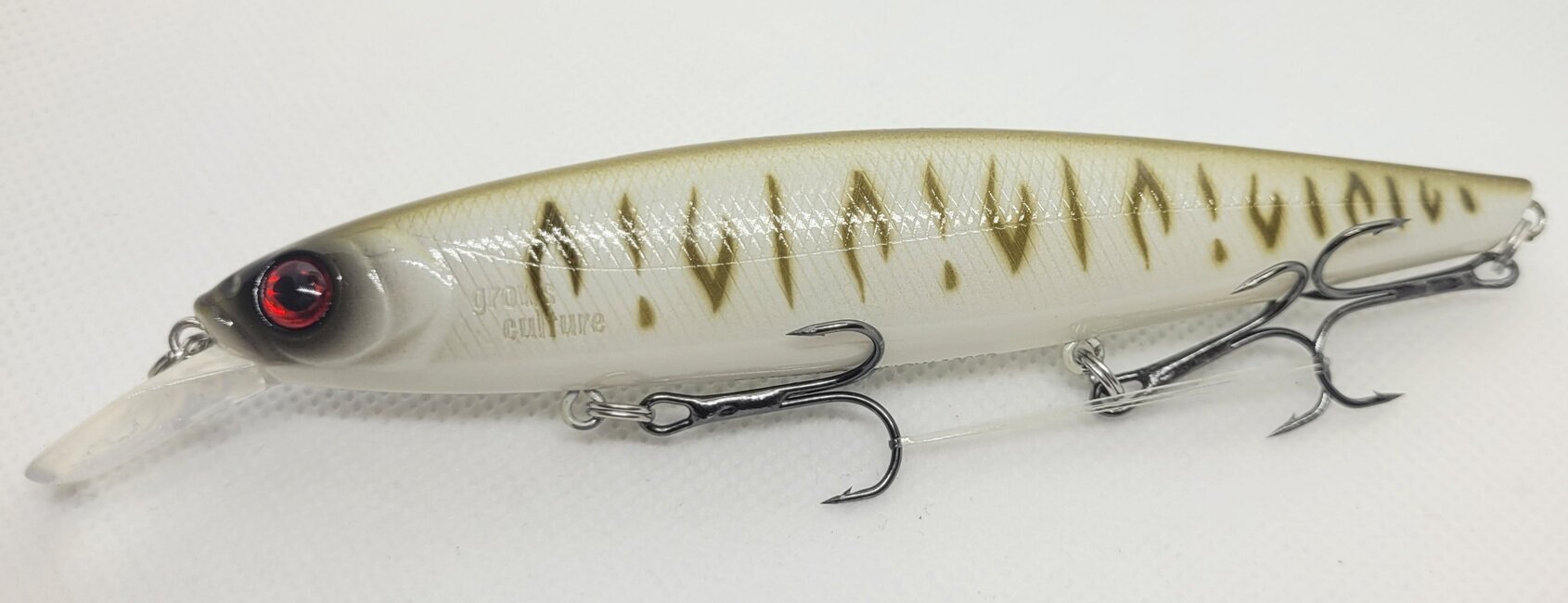 Приманка на щуку/ воблер для щуки/ Grows Culture Balisong Minnow 130SP