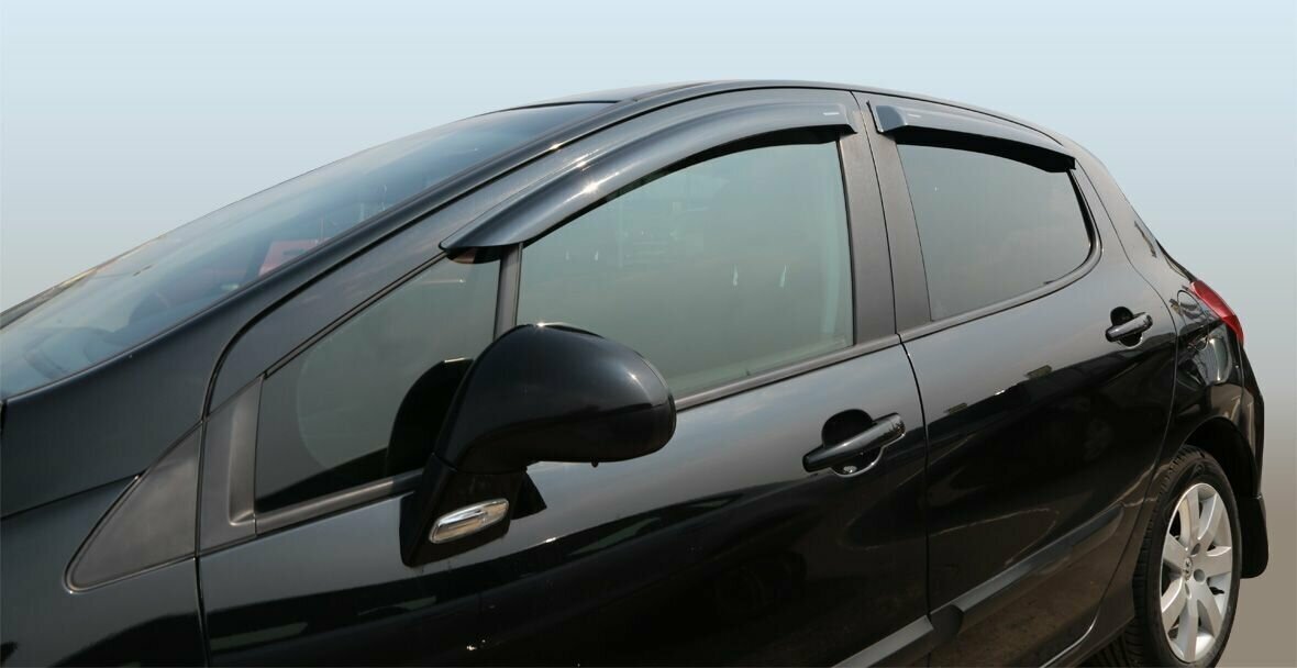 Дефлекторы окон Peugeot 308 2007-2014г