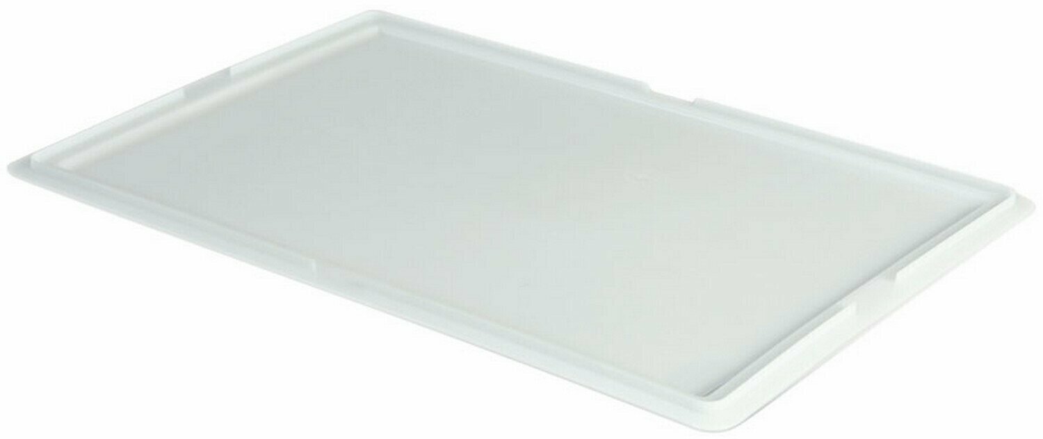 Крышка универсальная для контейнеров Gimetal 60х40 см, полипропилен, белый