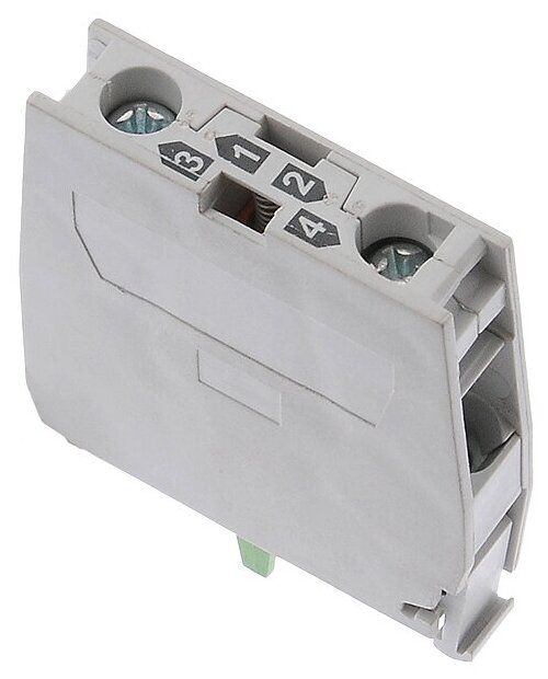 Блок контактный Legrand 022903 1 переключатель зажимы под винт (2 шт. в комплекте)