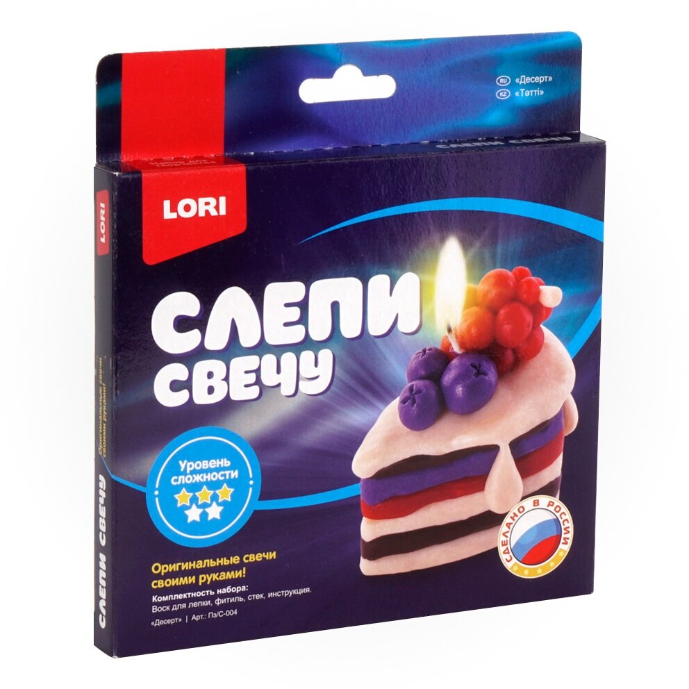 LORI Слепи свечу Десерт Пз/С-004 с 5 лет