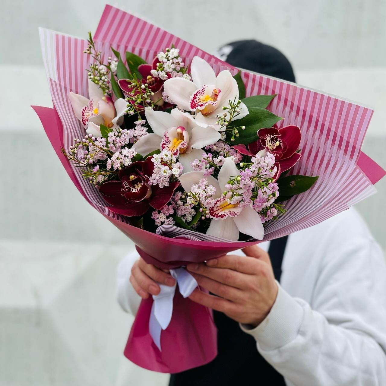 Букет "Орхидея микс" Rybe-flowers