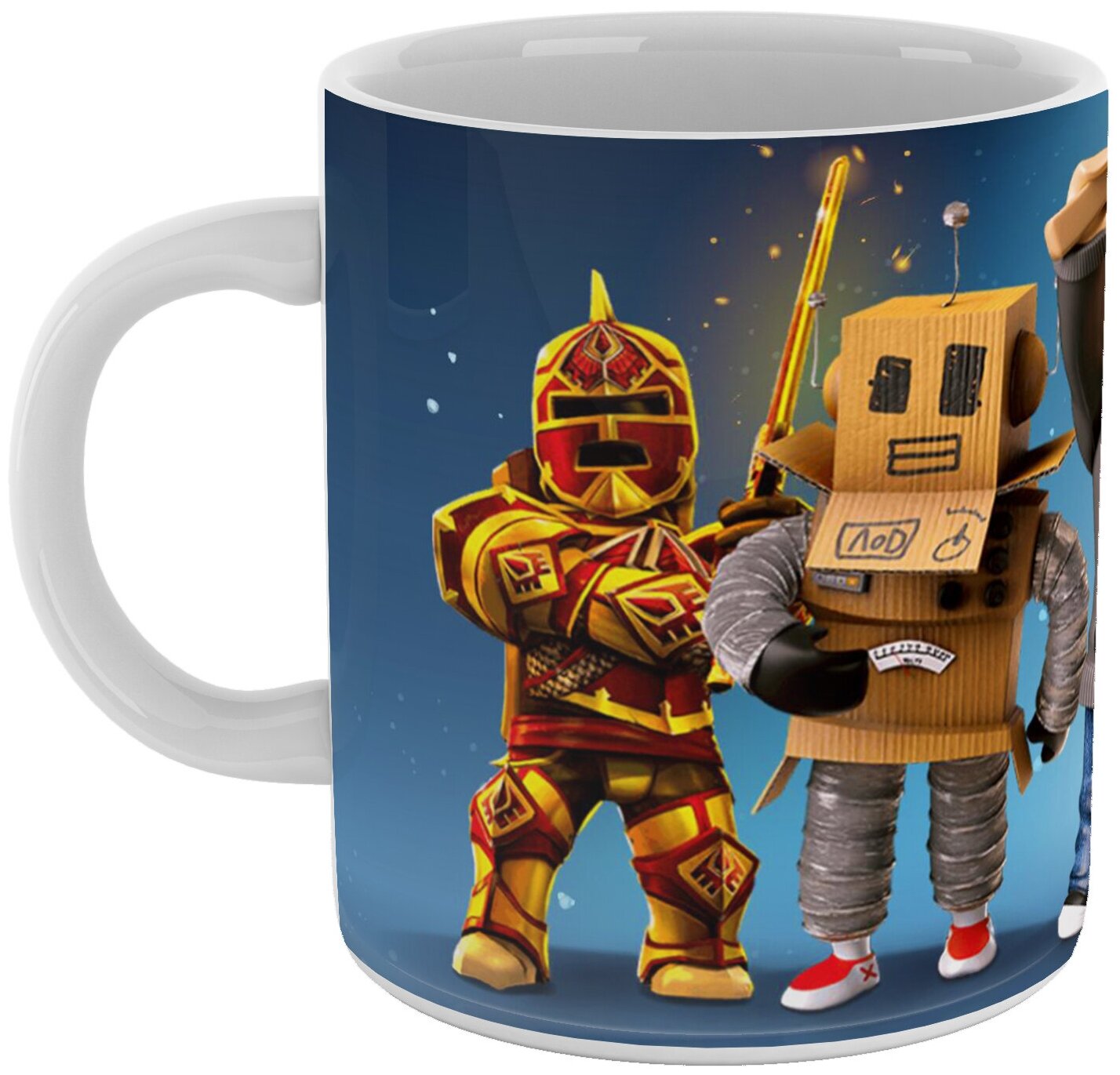 Кружка с принтом Роблокс