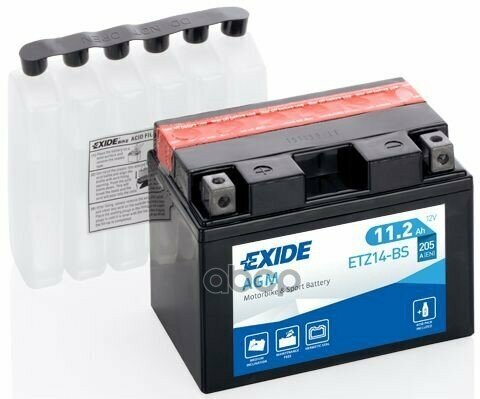 Аккумулятор EXIDE арт. ETZ14BS