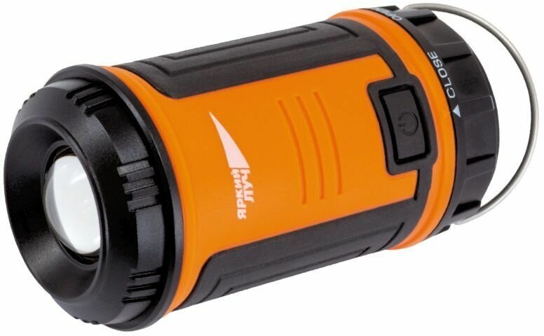 Фонарь яркий ЛУЧ CL-150 "Мини кемпинг 3" направл/рассеян. свет 150лм, 4реж, крюк/магн, IP44, на 3xAA CL-150
