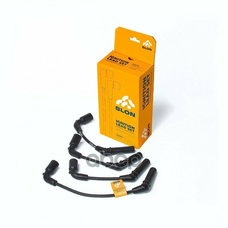 Комплект высоковольтных проводов Daewoo Matiz /Chevrolet Spark / Aveo 1.0-1.2 (96288956) Slon арт. sln.009