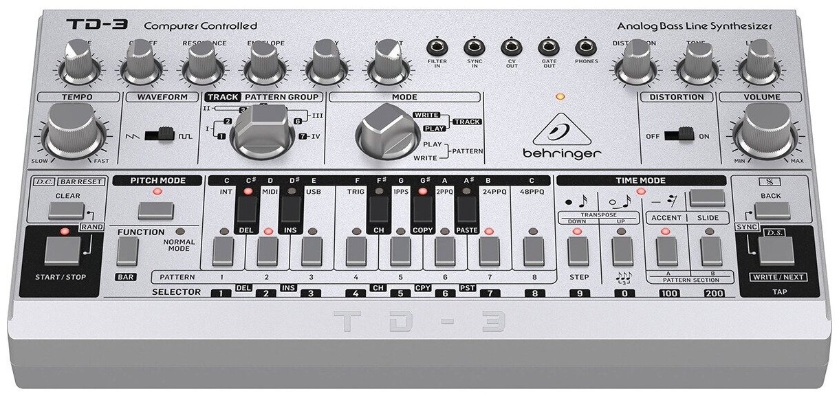 Аналоговый синтезатор Behringer TD-3-SR — фото 1