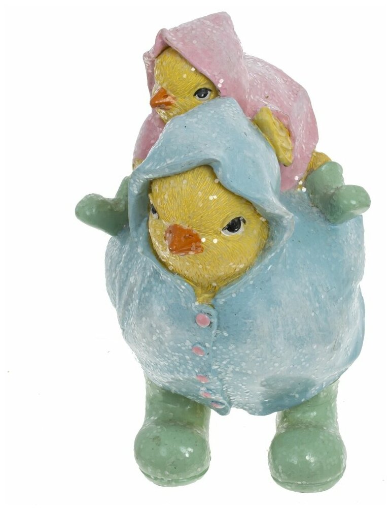 Статуэтка Курица с цыплёнком, 10,5*8,5*14 см KSM-747013