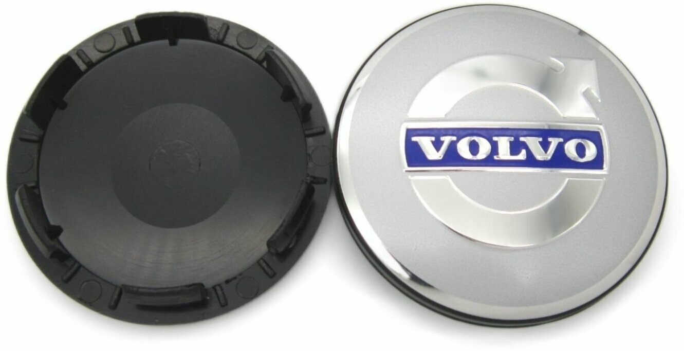 Колпачок, заглушка для литого диска КиК Вольво 62/55/10, 1 шт.