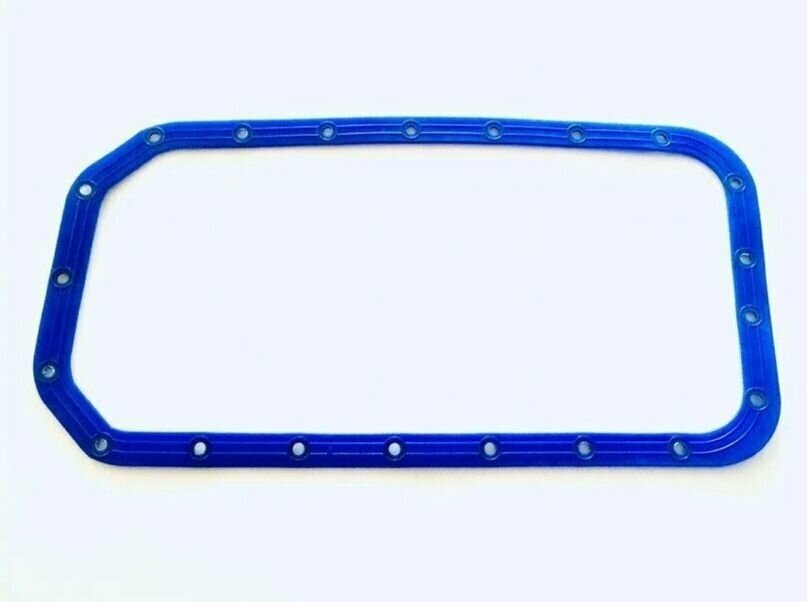 Прокладка поддона УАЗ, ГАЗ дв. ЗМЗ 402 (силиконовая) с металлическими шайбами