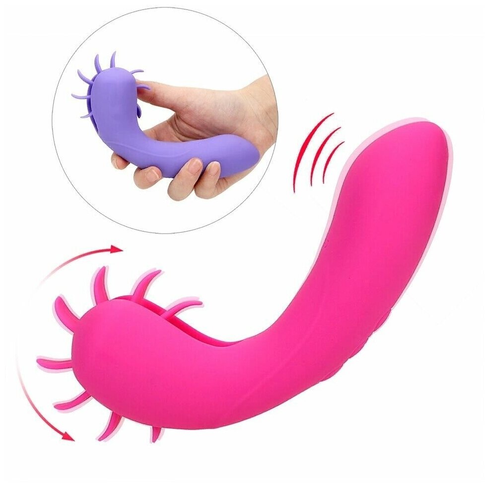 Вибратор с Вращением