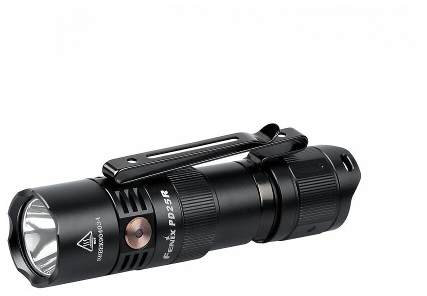Фонарь Fenix PD25R, 1 x 16340, диод Luminus SST-20, 250 метров, 800 люмен (Комплект)