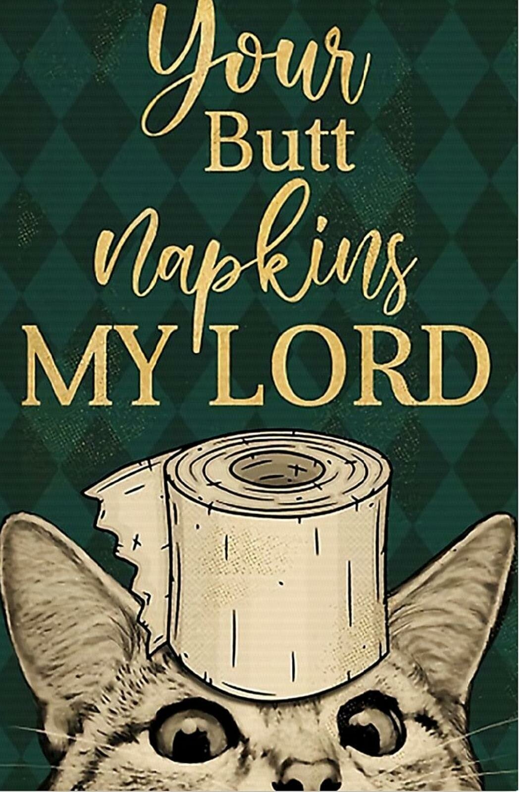 Постер / Плакат / Картина Кот с бумагой 50х70 см в подарочном тубусе