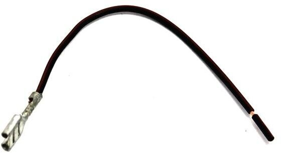 Контакт гнездовой серии 6.3, обжатый с проводом 1,0 кв. мм (Cargen)