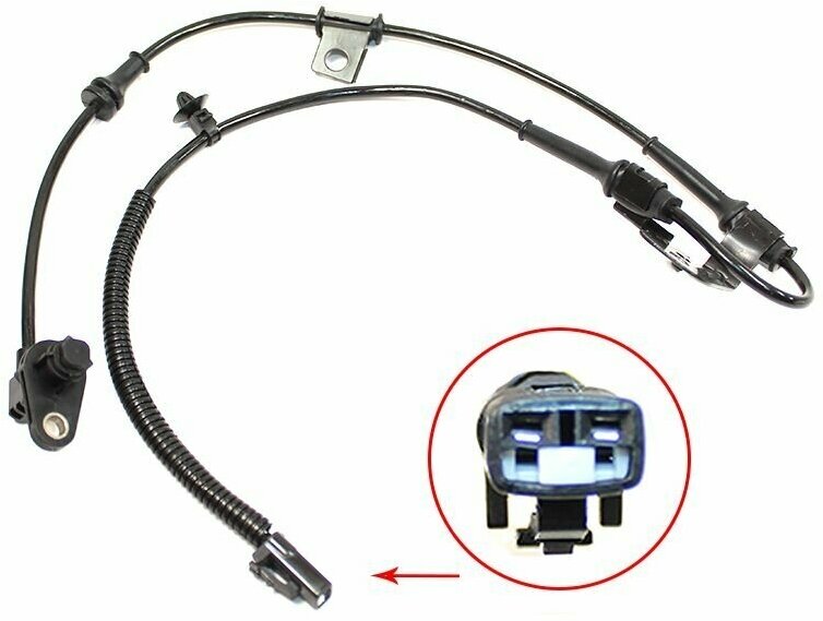 Датчик ABS передний левый для Hyundai Solaris 2010-, Kia Rio 2012- / арт. ST956701R000 / бренд SAT / OEM 95670-1R000