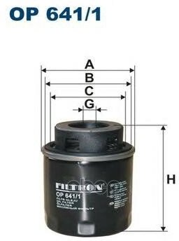 Фильтр масляный Filtron арт. OP6411