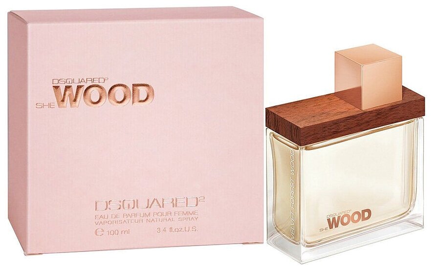 Dsquared2 She Wood, 100 мл, Парфюмерная вода