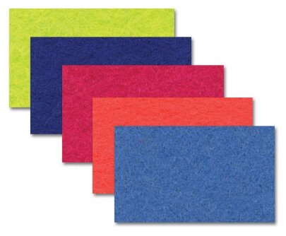 Фетр Gamma А-270/350 декоративный 20 см х 30 см ± 1-2 см 5 шт ассорти №3