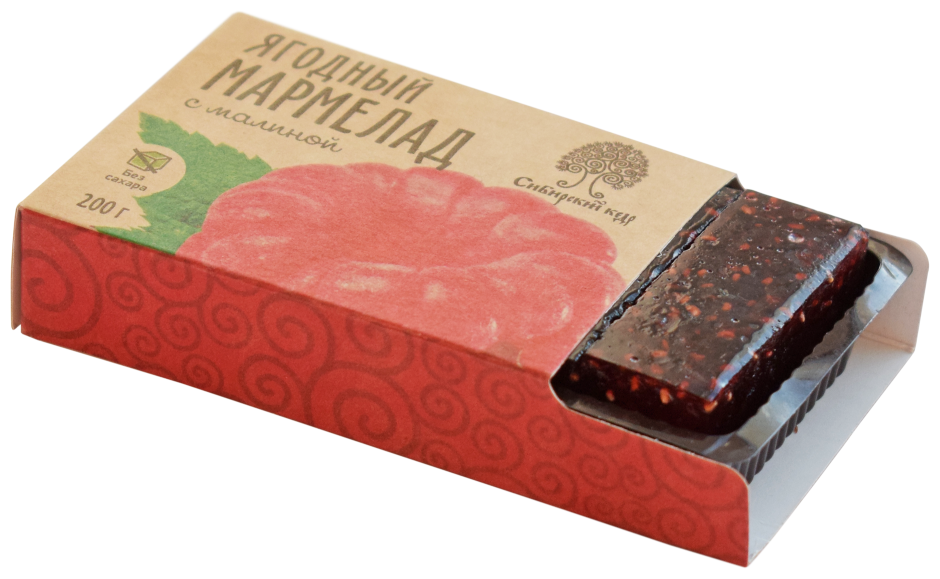 Мармелад в брикетах "Малина"
