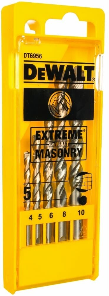 Набор сверл по бетону Dewalt 6956