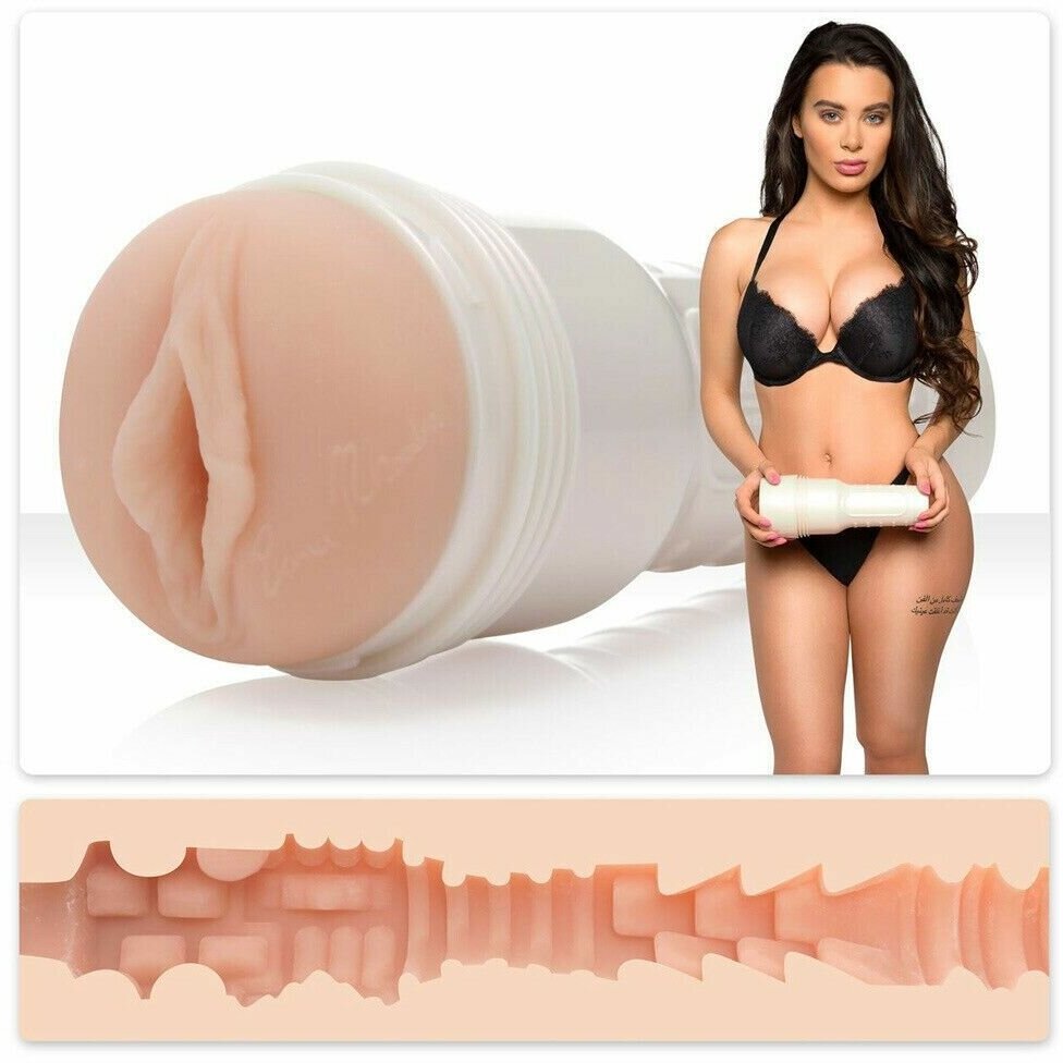 Мастурбатор Fleshlight Girls -Lana Rhoades Destiny - вагина (белый/бежевый)