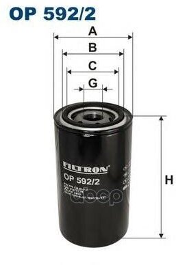 Фильтр масляный Filtron арт. OP5922