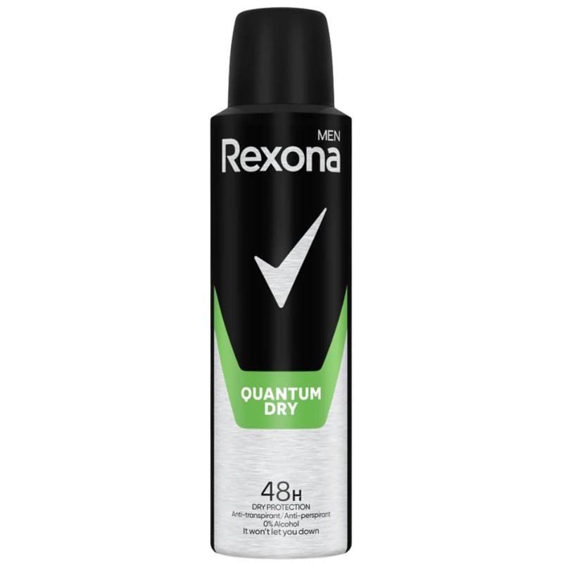 Дезодорант Rexona Men Quantum Dry, 150 мл