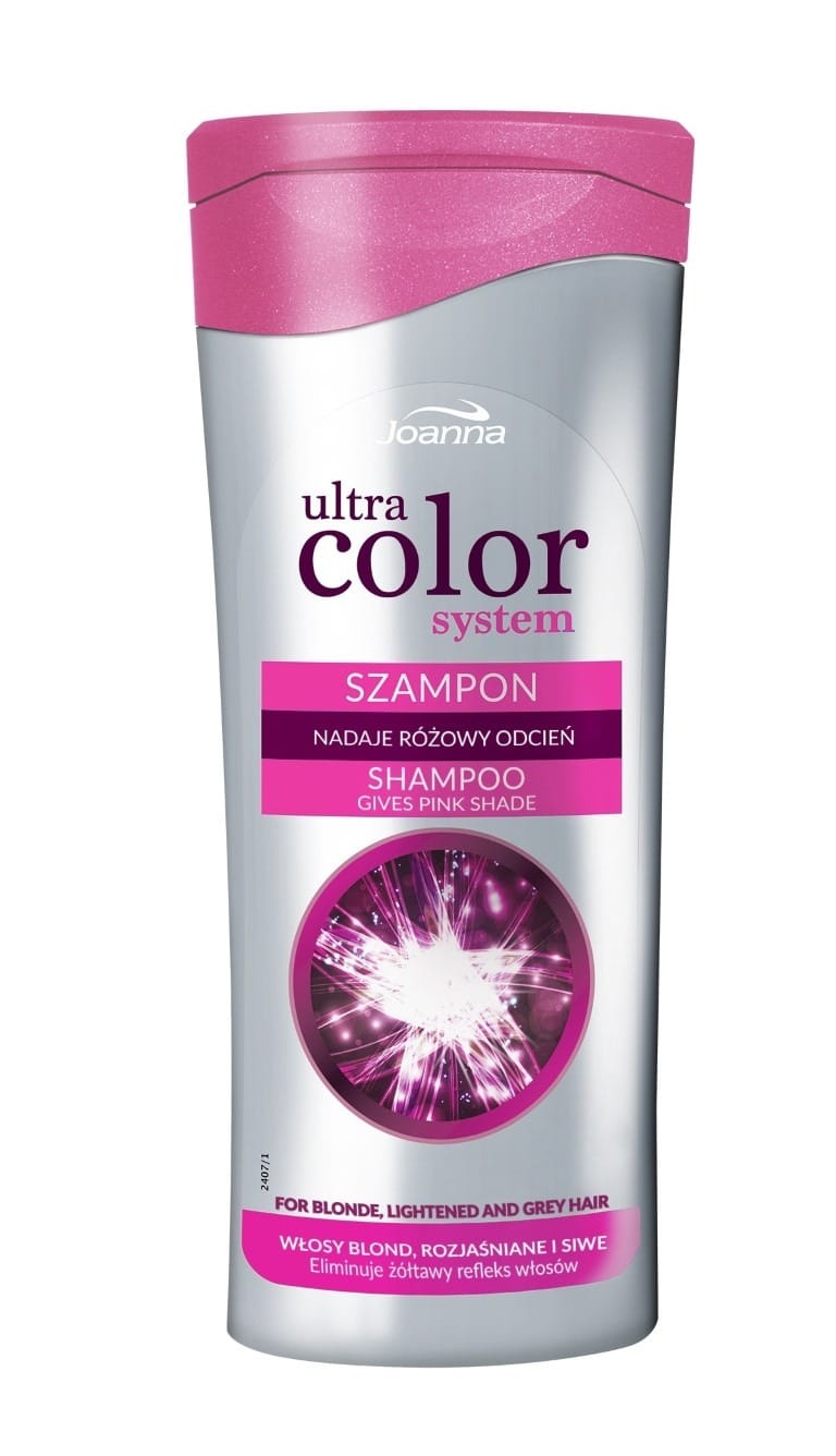 Шампунь Joanna Ultra Color System, розовый, 200 мл