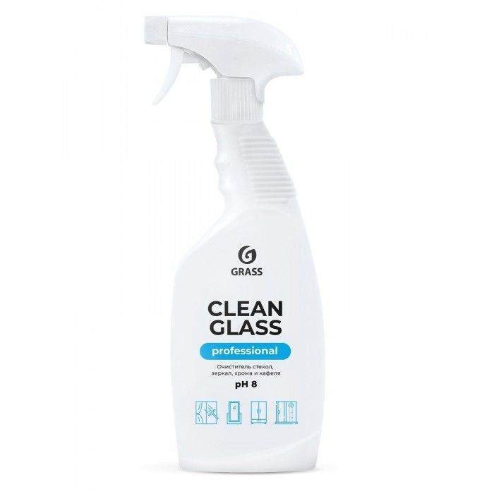 Grass Очиститель стекол и зеркал, Clean Glass Professional, 600 мл