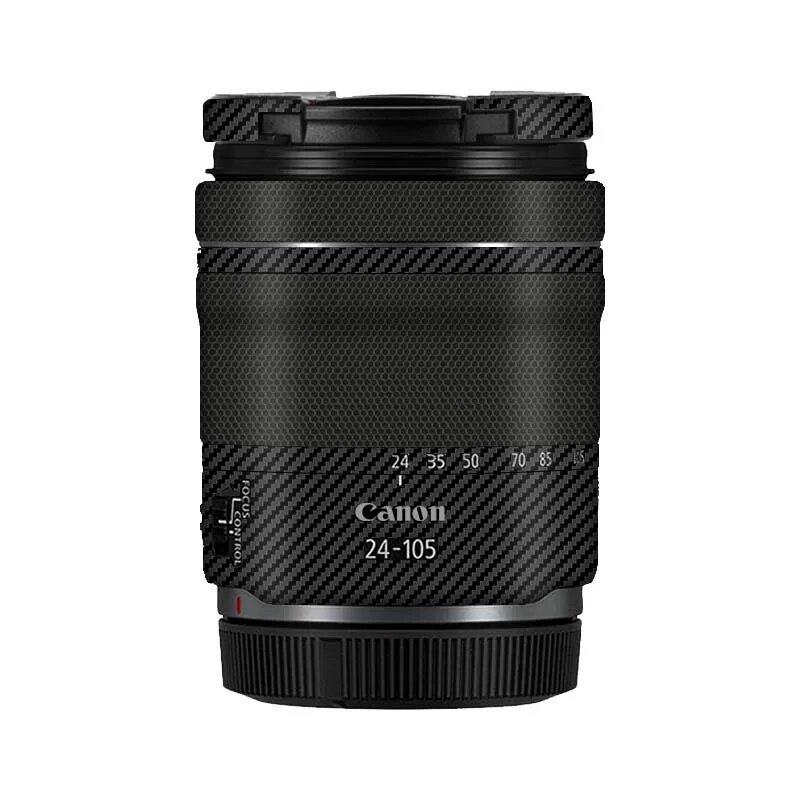 Пленка для защиты объектива Canon RF24-105mm F4-7.1 STM с текстурой карбонового волокна для объектива камеры