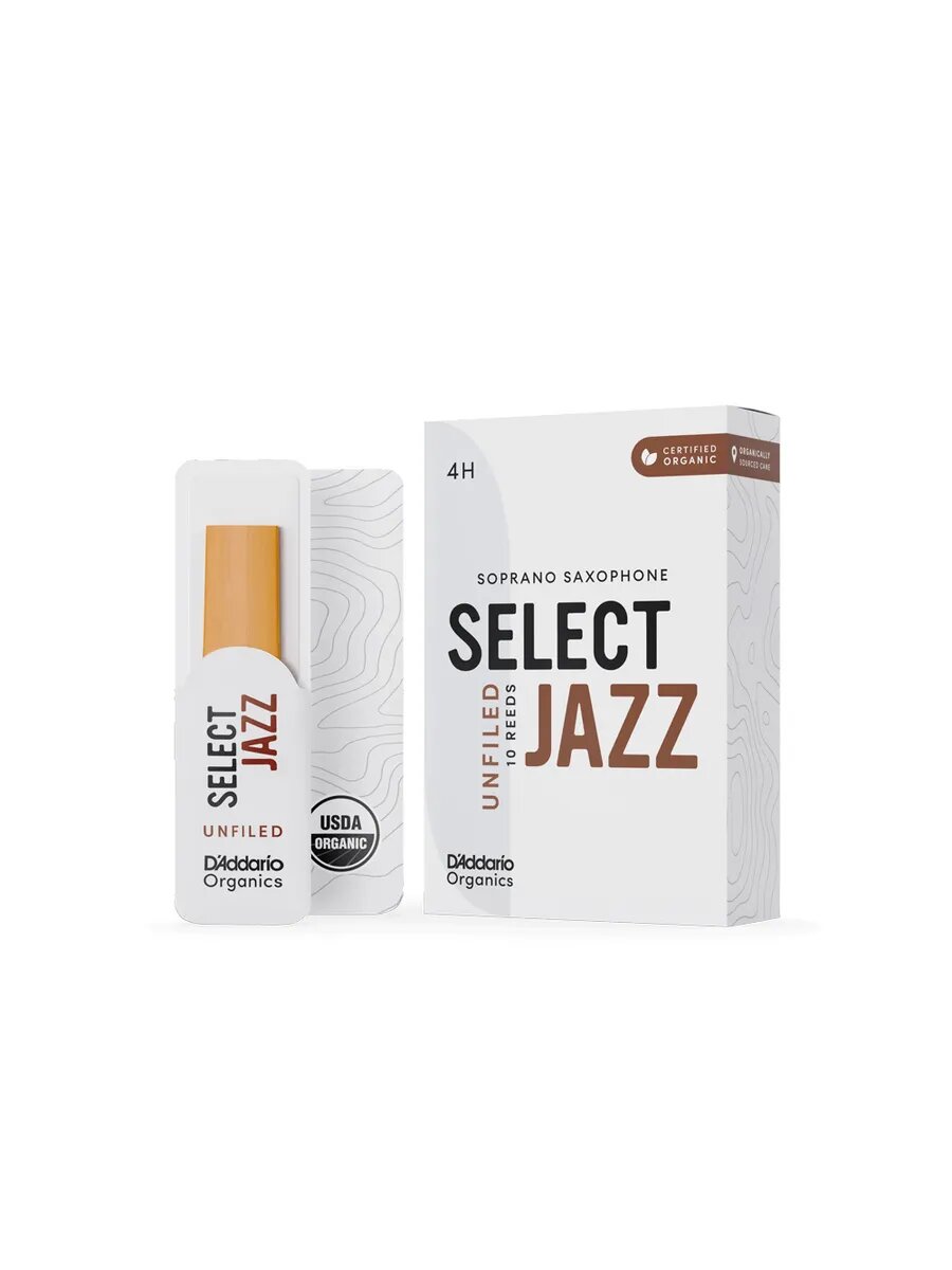 ORRS10SSX4H Organic Select Jazz Unfiled Трости для саксофона